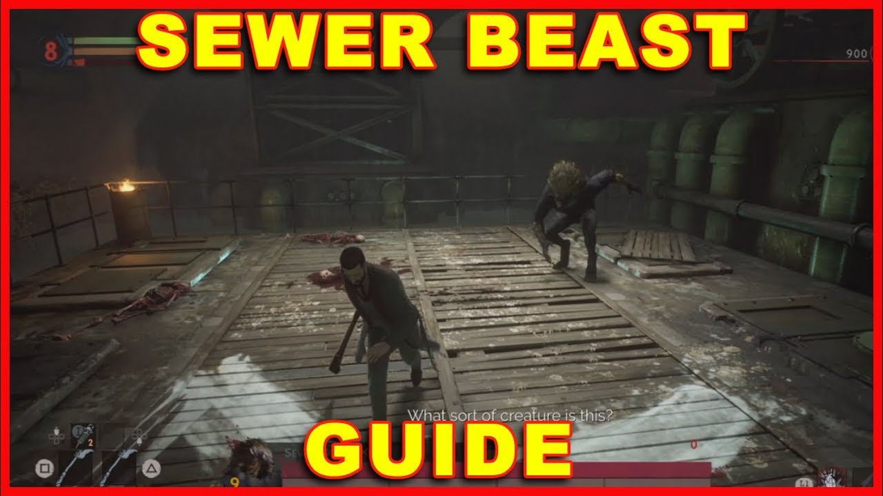 Vampyr Sewer Beast Boss Fight Gameplay - YouTube