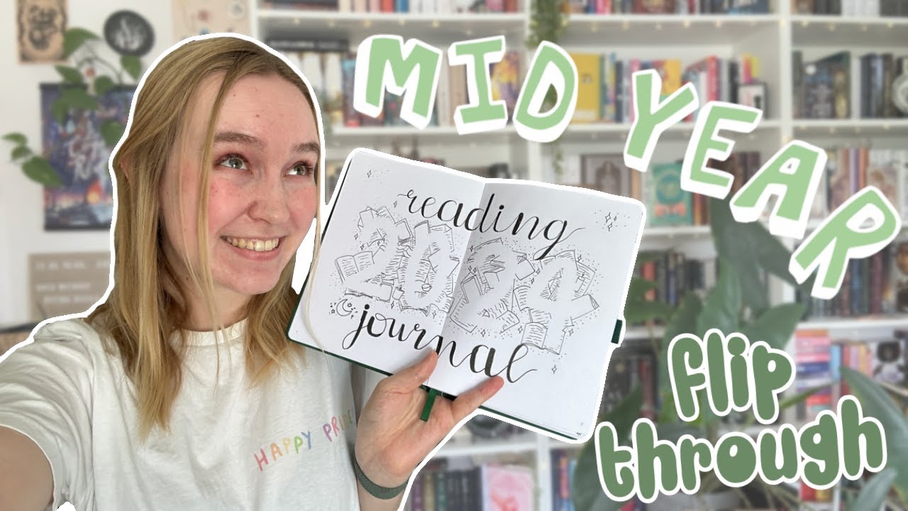 What is in my journal? 📚 Mid-Year Reading Journal Flip Through 🕯️💕 ...