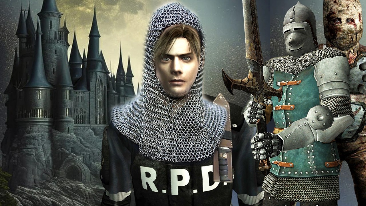 ASÍ ES EL MOD MEDIEVAL DE RESIDENT EVIL 4 PURA DIFICULTAD - YouTube