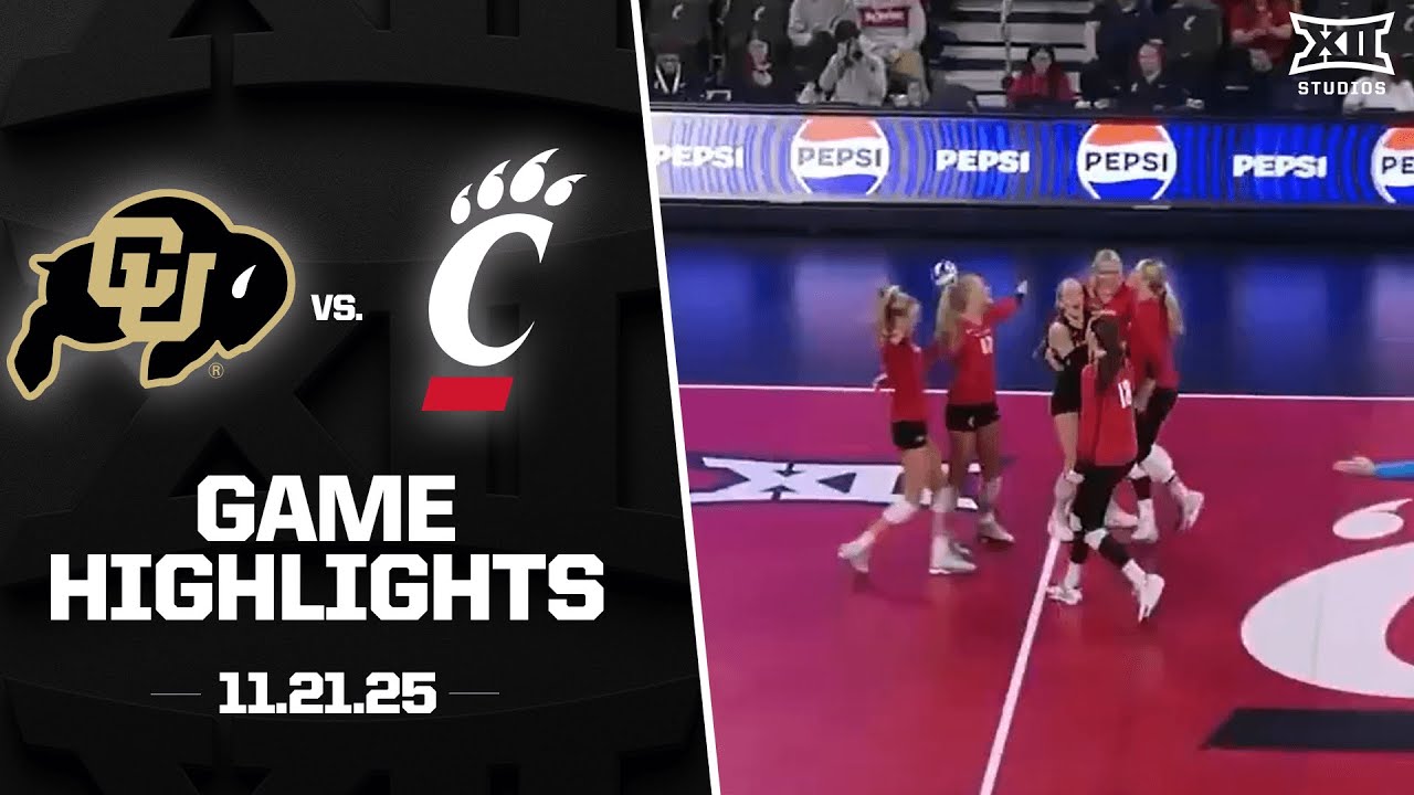 #21 Colorado vs. Cincinnati Highlights (11.21.25) | 2025 Big 12 ...