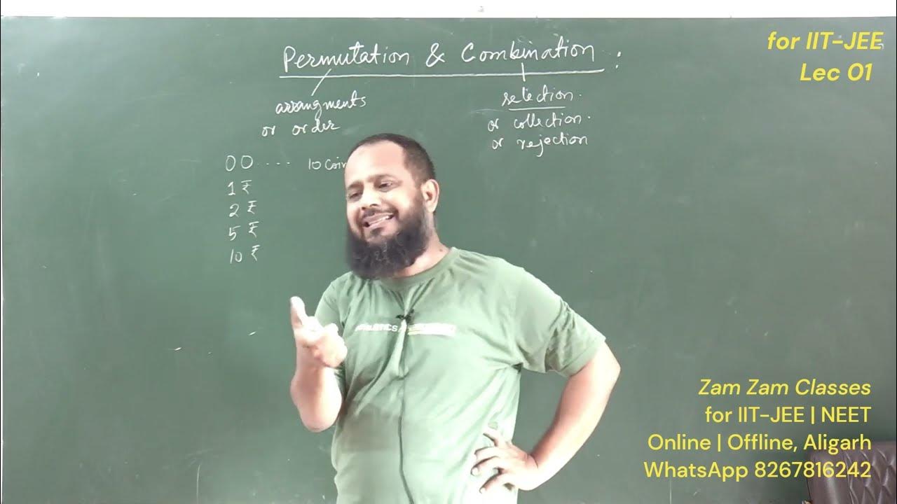 Permutation & Combination | Lec 01 | IIT-JEE - YouTube
