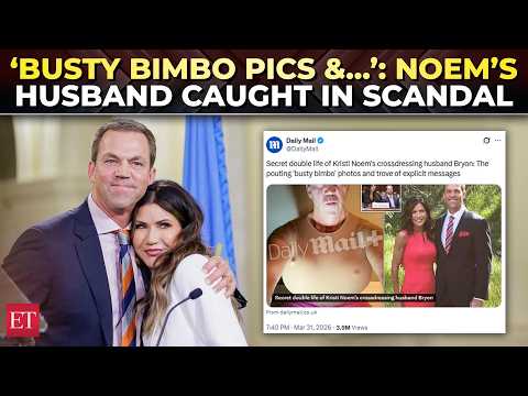 ‘Busty pics, explicit…’: Kristi Noem devastated as Crossdresser husband Bryon’s secret life exposed