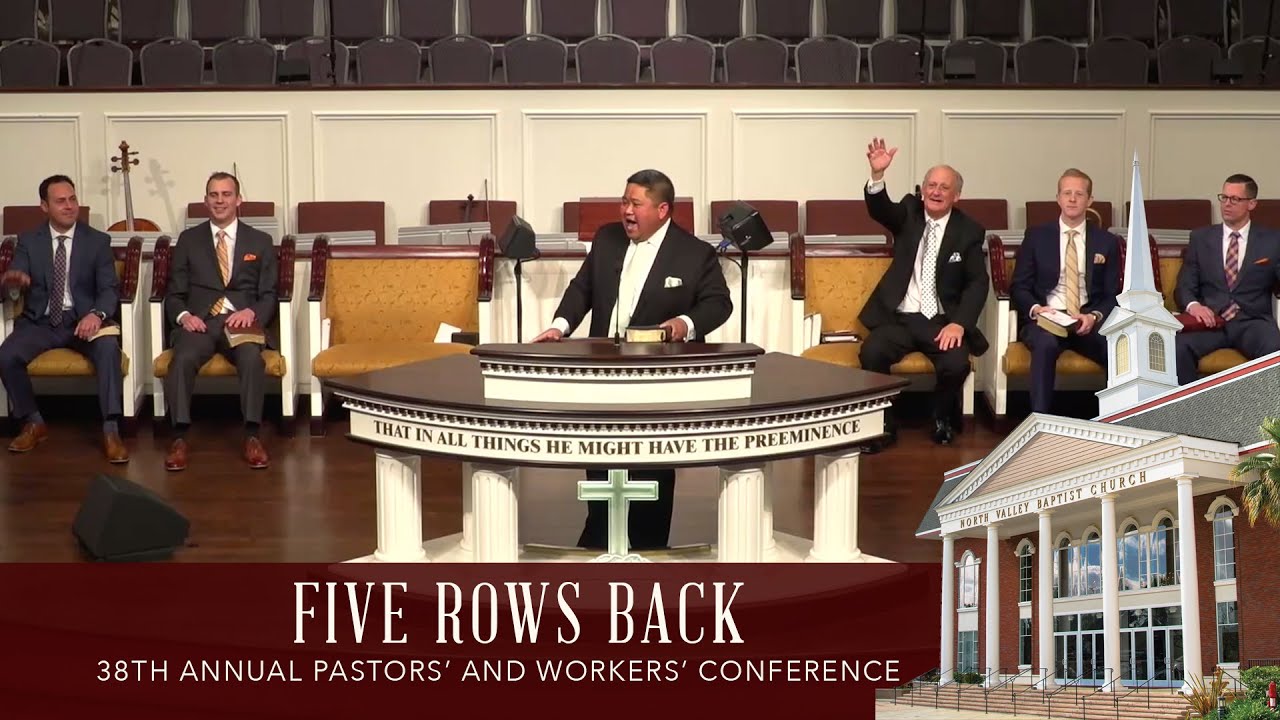 "Five Rows Back" - Bro. Alvin Martinez - YouTube
