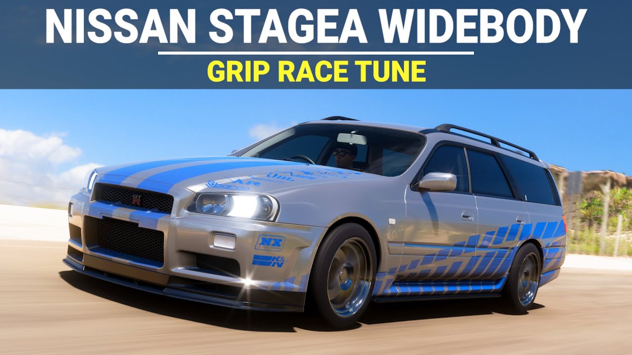 Forza Horizon 5 - 1997 Nissan Stagea RS Four V Widebody, FH5 Grip Race ...