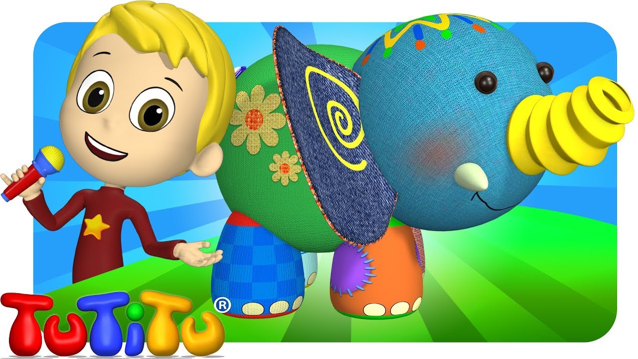 Sing Along For Kids | Elephant and more | TuTiTu Songs Compilation ...