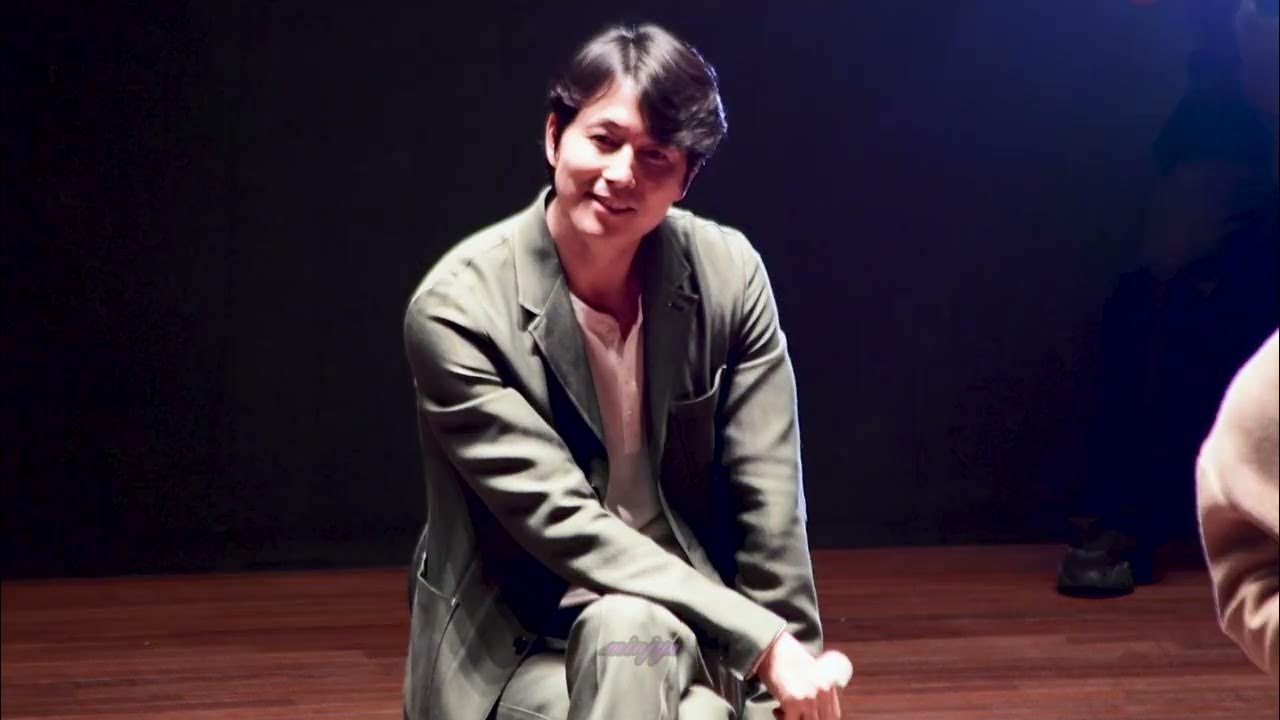 20231005 / 정우성 / BIFF 보호자 GV +.김준한 - YouTube