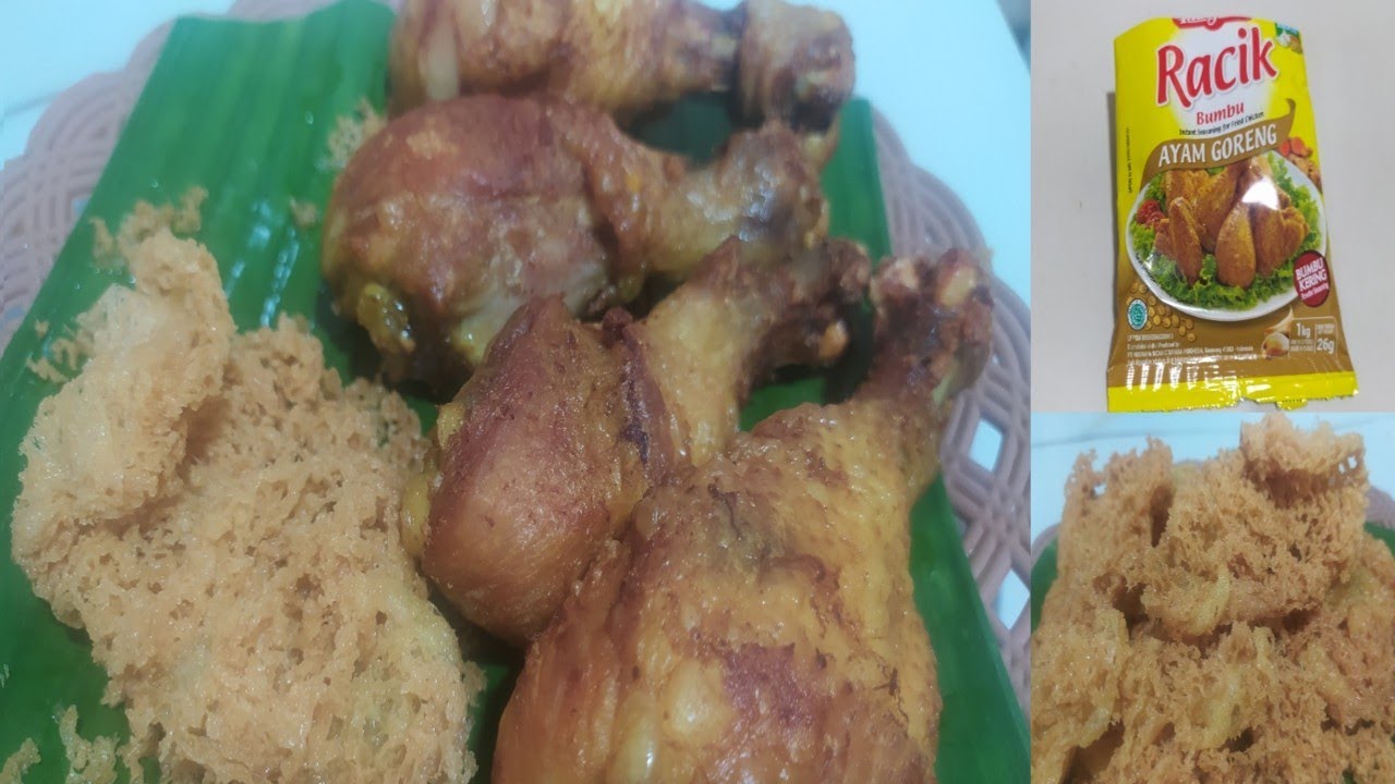 Rahasia Membuat Kremesan Renyah Bumbu Racik Ayam Goreng Anti Gagal ...