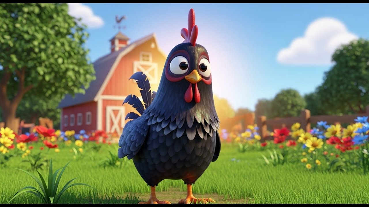 Hickety Pickety My Black Hen | Nursery Rhyme for Kids | Baby Songs ...