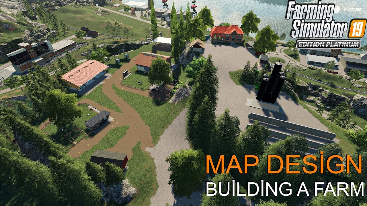 FS19 Timelapse Felsbrunn #8 Map Design (Building A Farm On Felsbrunn ...