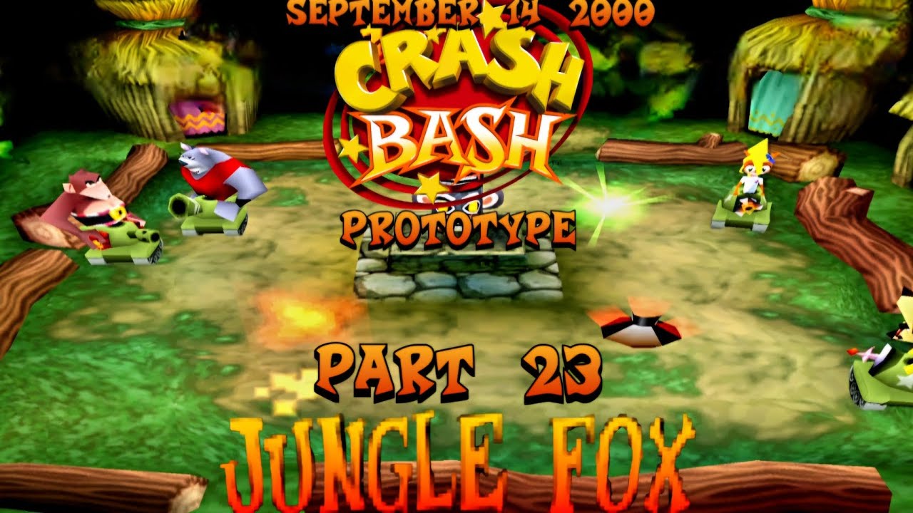 Crash Bash Prototype: (September 14, 2000) Part 23: Jungle Fox - YouTube