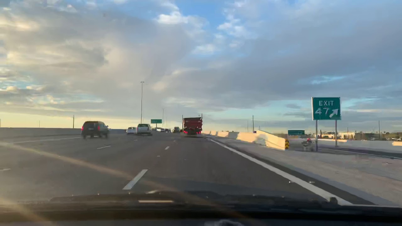 A quick time lapse trip to Tempe Arizona from Loop 101 to Broadway Road ...