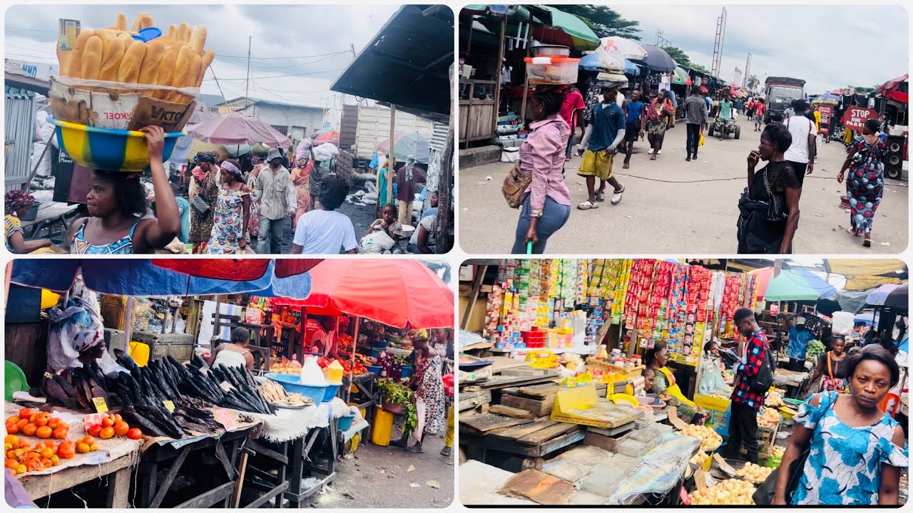 LE PLUS GRAND MARCHÉ DE KINSHASA EST 🇨🇩 ( MARCHÉ DE LA LIBERTÉ) - YouTube