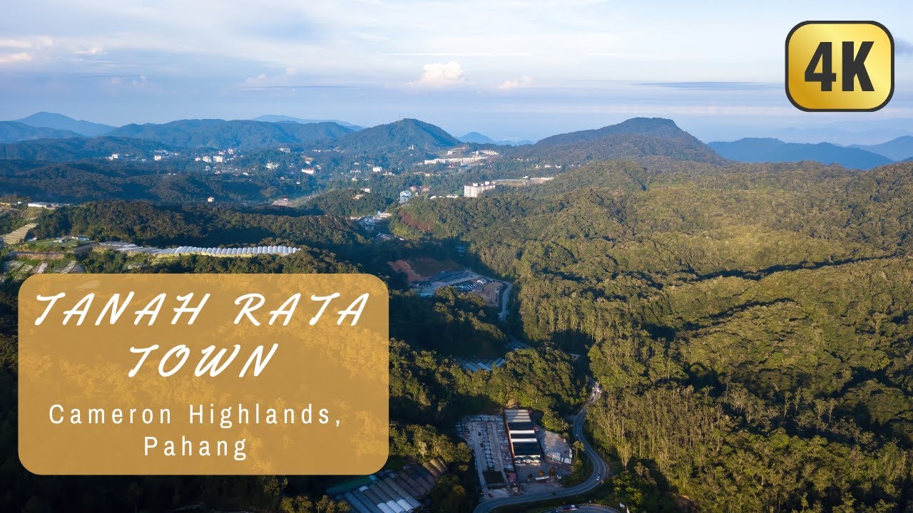 Malaysia 4K | Tanah Rata Town - YouTube