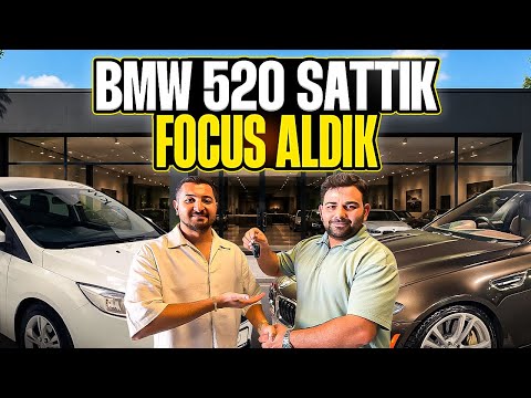 BMW 520 SATTIK! FORD FOCUS ALDIK !