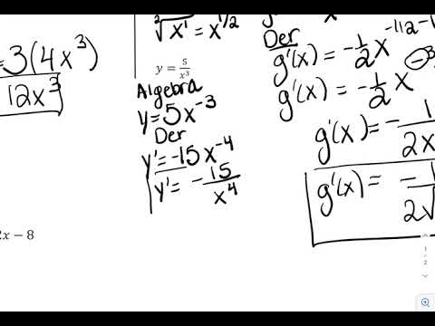Basic Differentiation Properties - YouTube