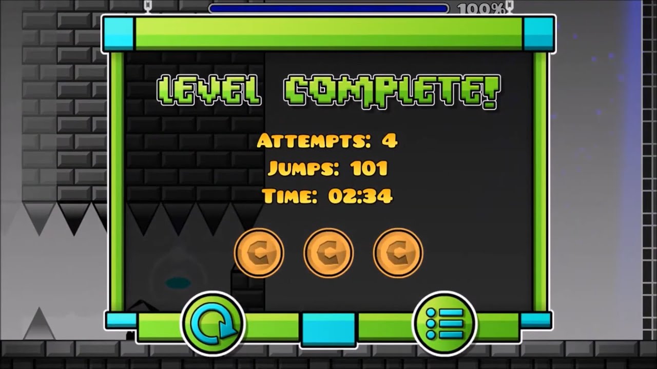 Speed Of Light full level 100% (Geometry Dash) - YouTube