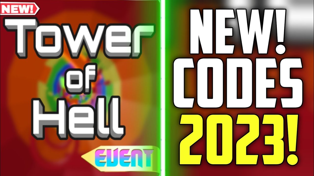 *NEW* WORKING CODES FOR TOWER OF HELL 2023 || TOWER OF HELL ROBLOX ...