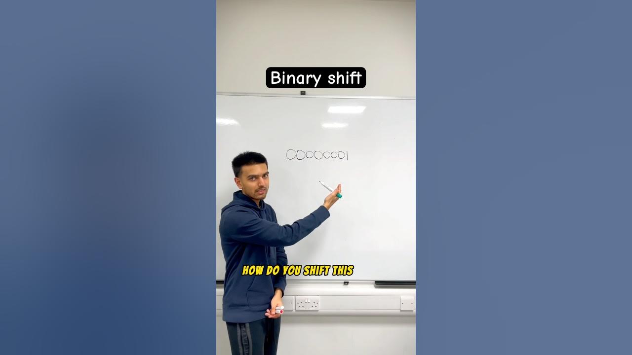 Binary shift - GCSE / A Level Computer Science #gcse #computerscience #alevel - YouTube