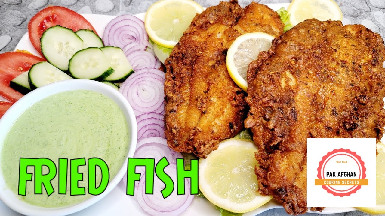 Fried Fish | فرائڈ فش | Pak Afghan Cooking Secrets - YouTube