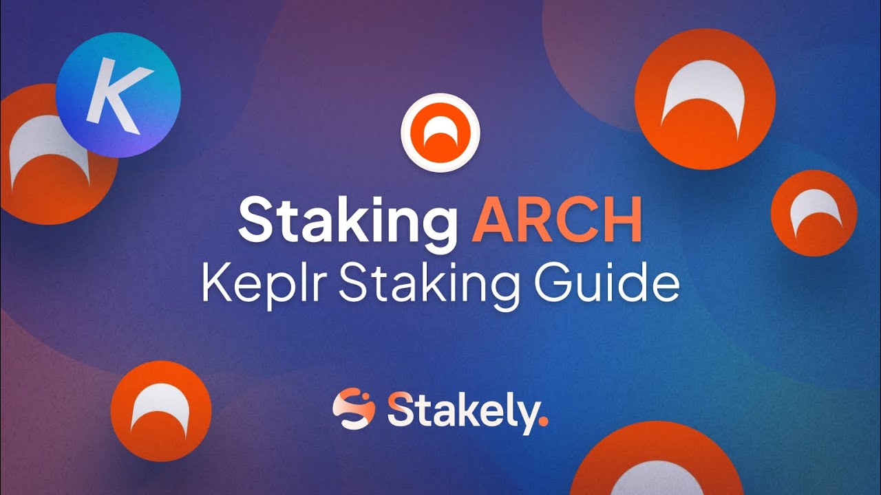 How to Stake $ARCH | Archway Staking Tutorial - YouTube