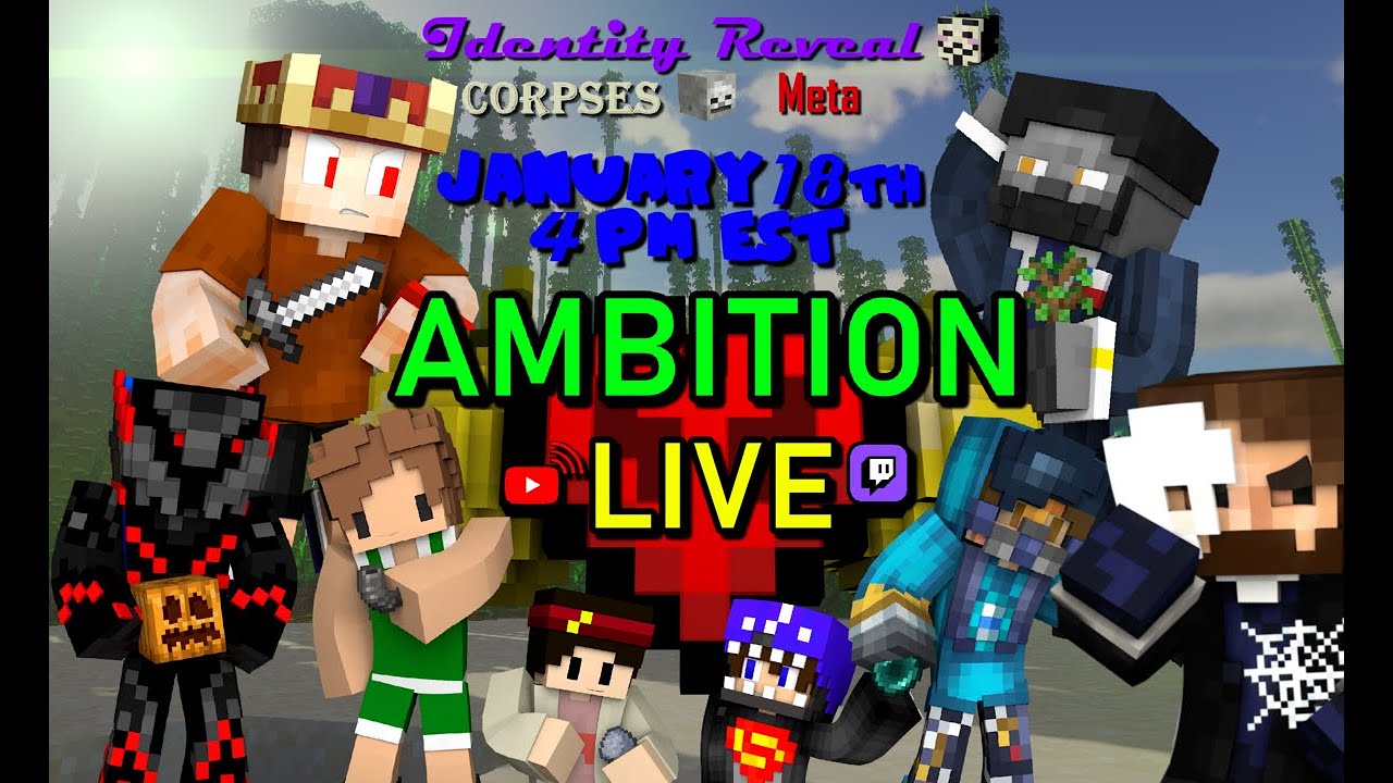 AMBITION LIVE - minecraft UHC - YouTube