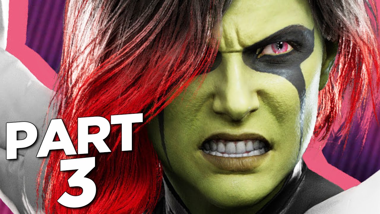 GUARDIANS OF THE GALAXY PS5 Walkthrough Gameplay Part 3 - GAMORA MOVIE ...