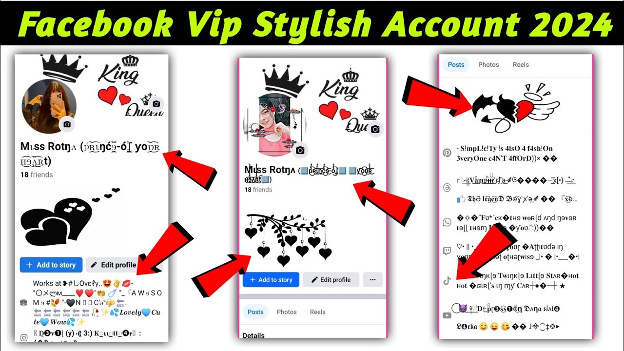 Facebook Vip Account 2024 | Facebook Bio Style | Fb Work | fb vip id ...