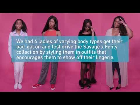 We Tried Savage X Fenty Lingerie By Rihanna On 4 Different Types Of Women!