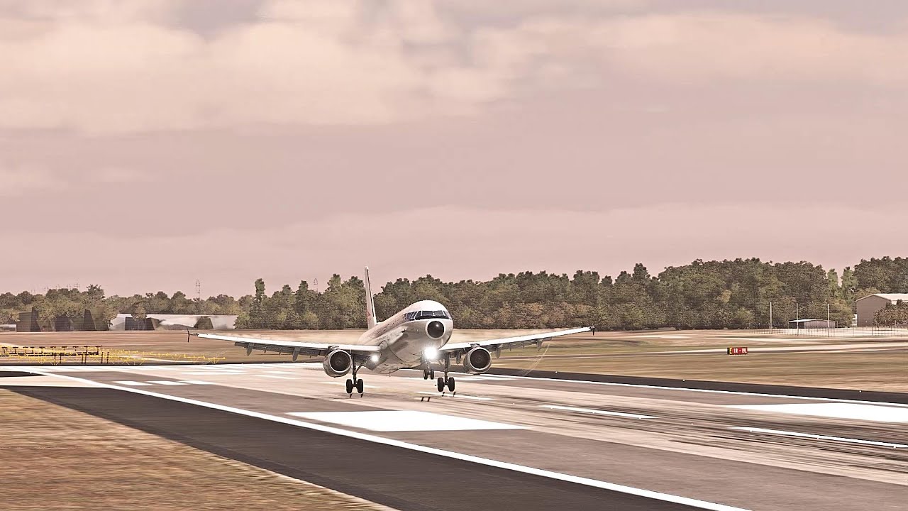 American Airlines (Allegheny Retro Livery) A321 Landing in TPA! - YouTube