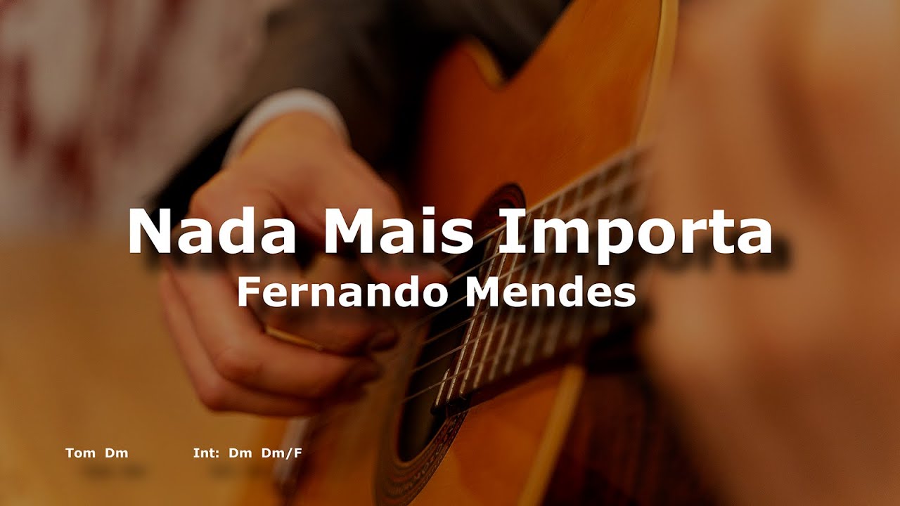 karaoke - Nada Mais Importa (versão ademilton lima) - YouTube