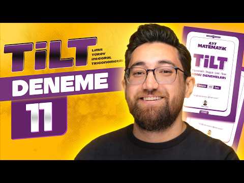 TİLT Denemeleri 11 ( Limit Türev İntegral Trigonometri Denemeleri) (2026)