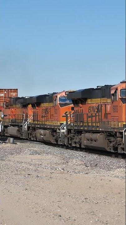 BNSF 7991 EASTBOUND PORT STACK TRAIN MP 17.3 CAJON SUB - YouTube