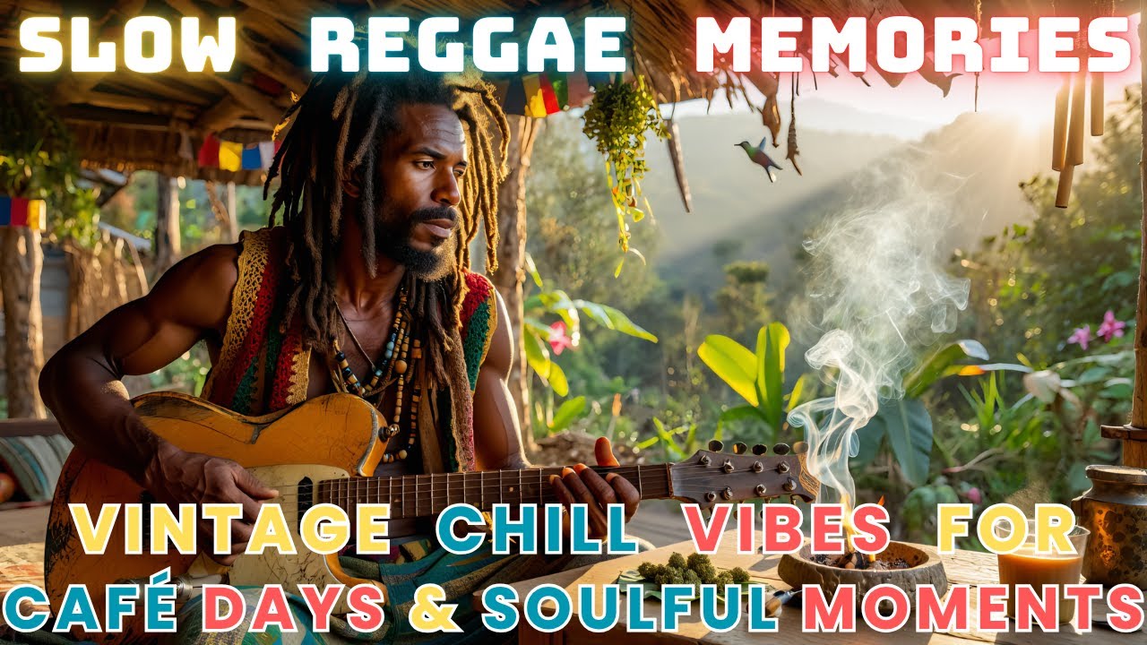 SLOW REGGAE MEMORIES ☕ | Vintage Chill Vibes for Café Days & Soulful ...