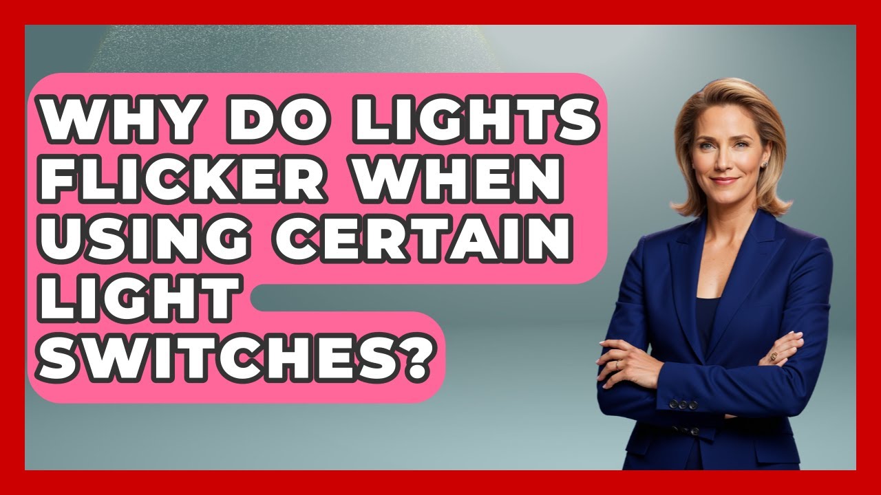 Why Do Lights Flicker When Using Certain Light Switches? | Explaining ...