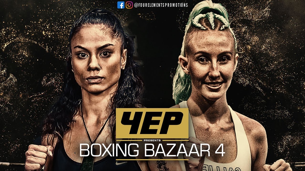4EP Boxing Bazaar 4 - Mariah Turner Vs Callie Ryan - YouTube