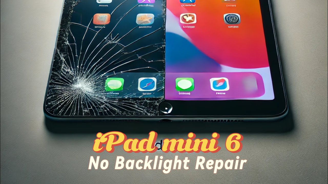 iPad Mini 6 Backlight Repair: Fixing Liquid Damage on the Motherboard ...