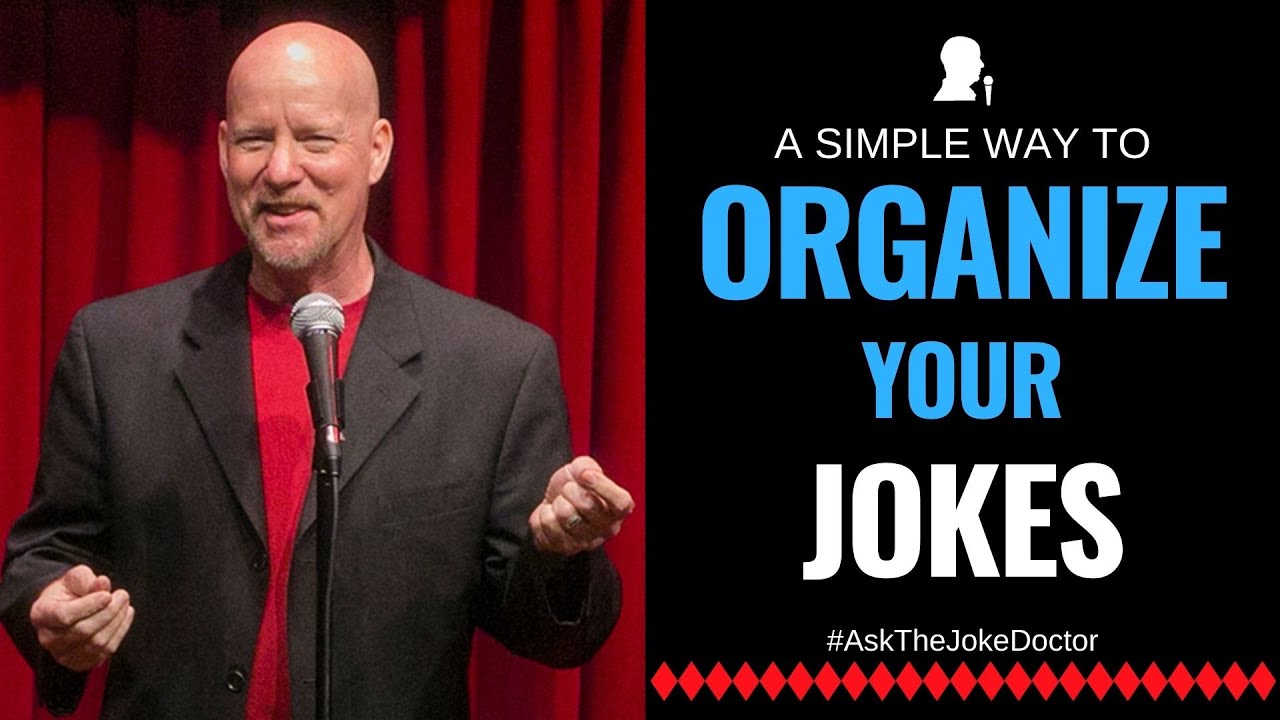 A Simple Way To Organize Your Jokes - YouTube