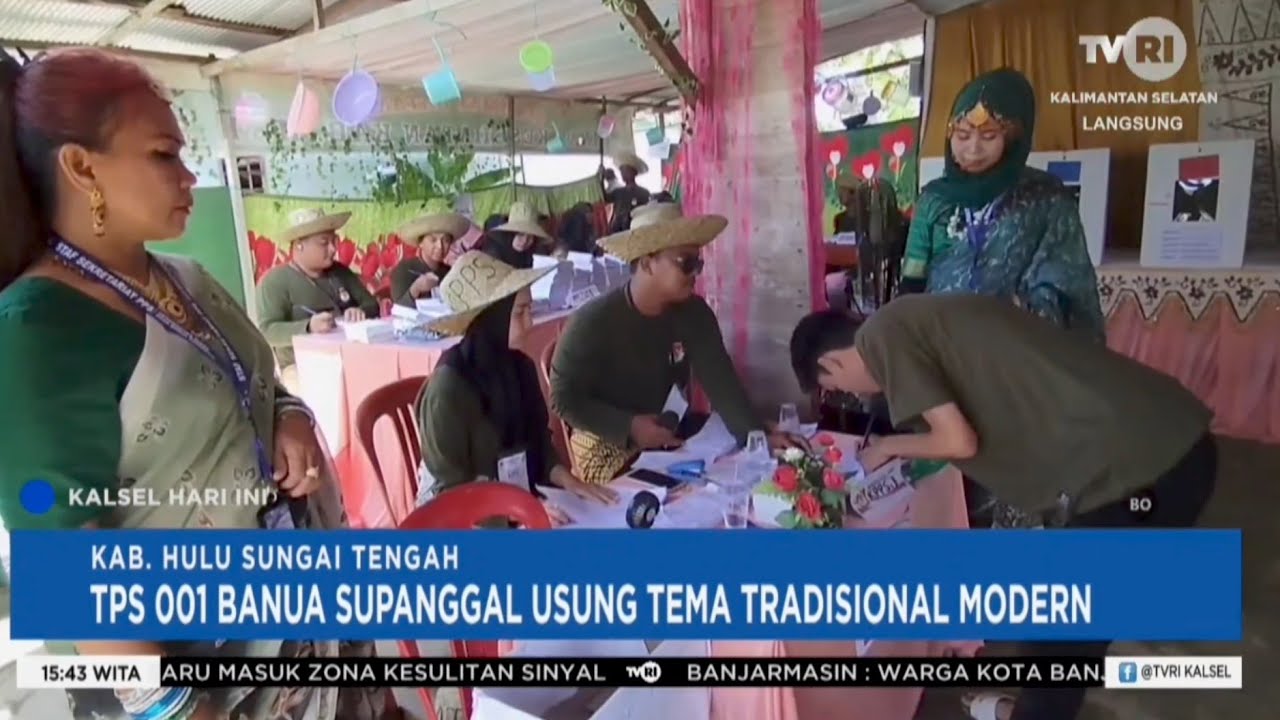 TPS 001 BANUA SUPANGGAL USUNG TEMA TRADISIONAL MODERN - YouTube