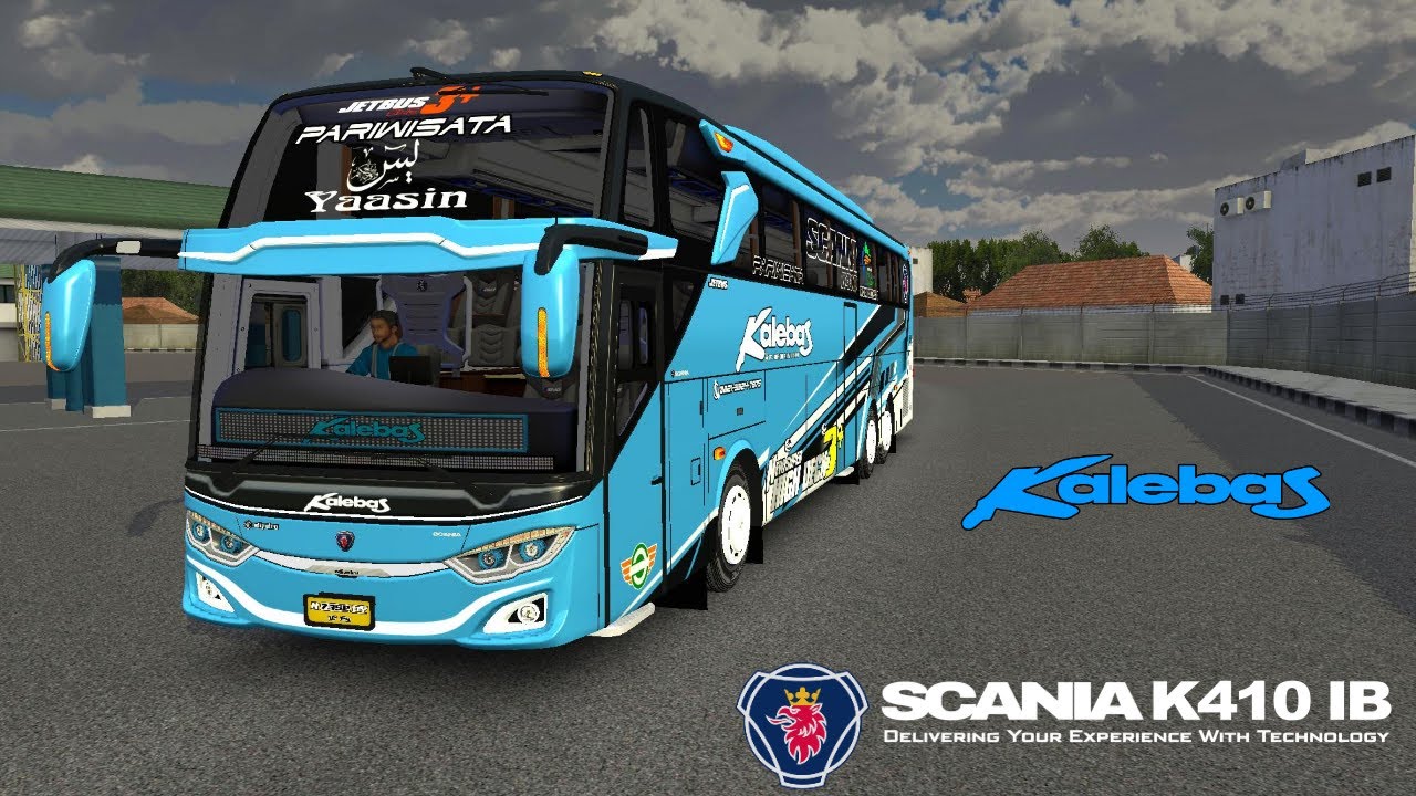 Share livery kalebas..mod asxfm Scania k410 ib jetbus3+ - YouTube