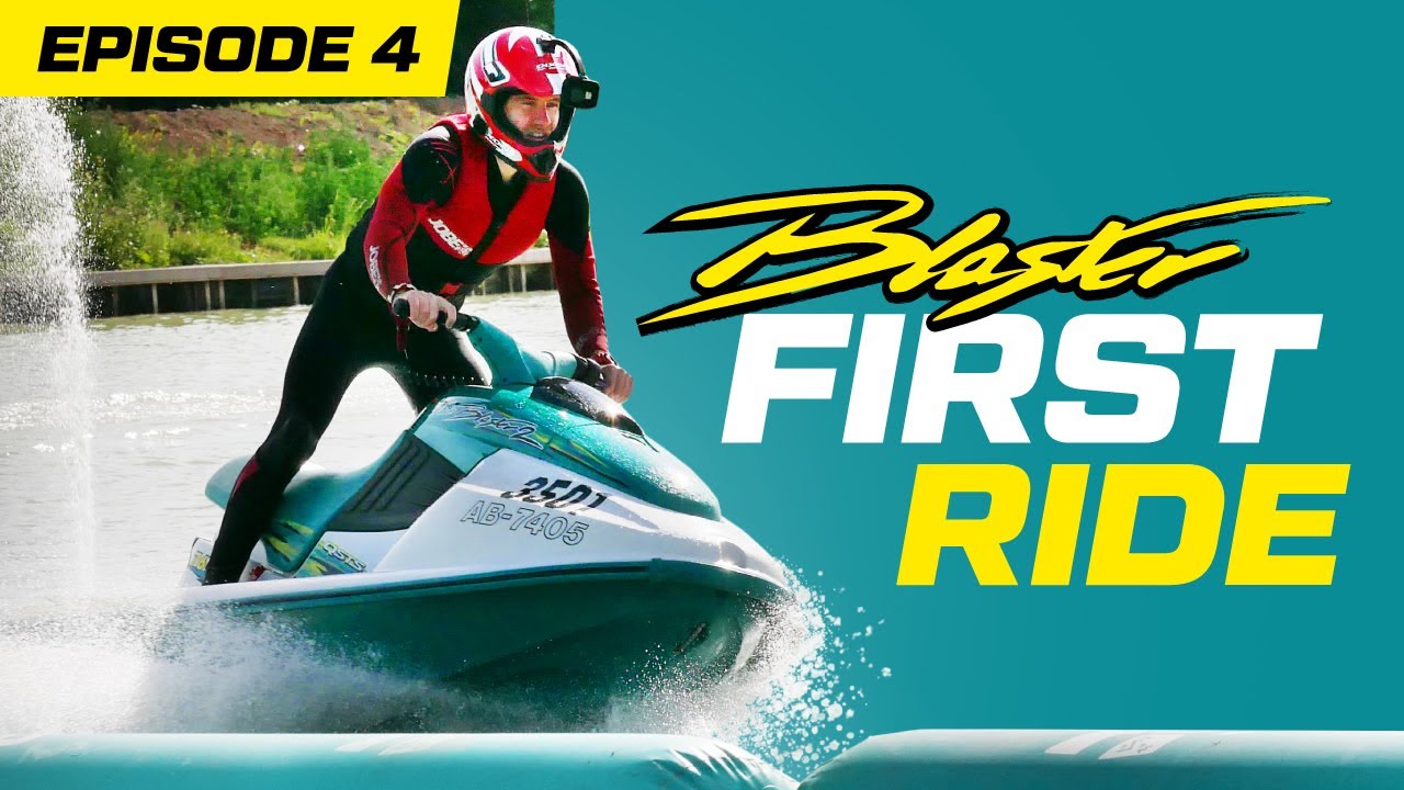 FIRST RIDE in 24 years | First ride ever on a Yamaha Wave Blaster!!! | Wave Blaster II | Ep4 ...