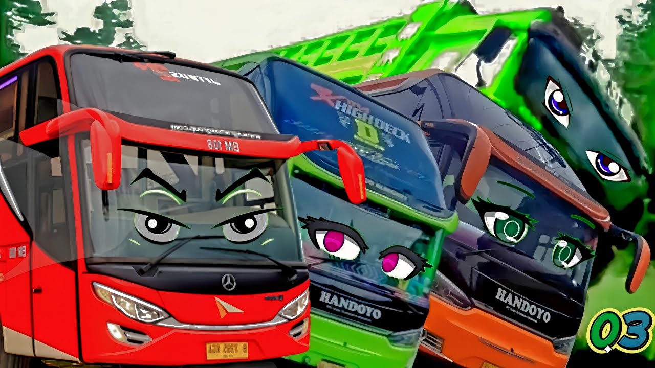 BUS BASURI TELOLET MENGULAR, TELOLET PINGUIN, AGRA MAS, BUS OLENG, BUS ...