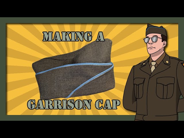 Garrison Cap Sewing Pattern
