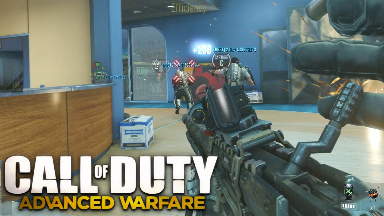 Advanced Warfare: 'Skyrise' COLLATERAL SPAWN SNIPE!! - YouTube