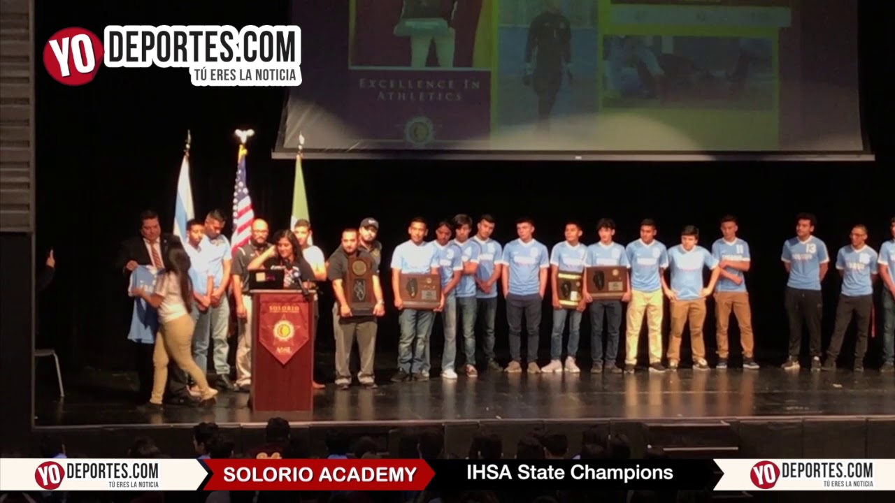 Solorio Academy High School IHSA State Champions - YouTube