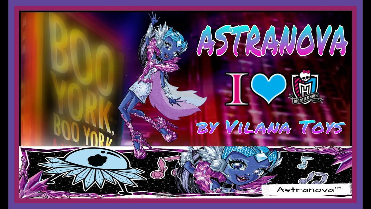 ОБЗОР на куклу Monster HIgh ASTRANOVA "Boo York Boo York" - YouTube