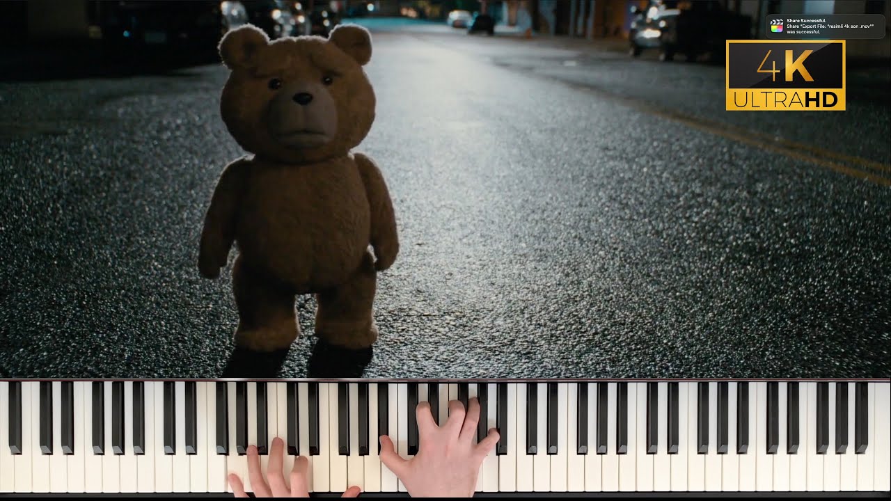 Ted Movie (2012) Soundtrack Piano Cover By Turan Pekel #tedmovie # ...