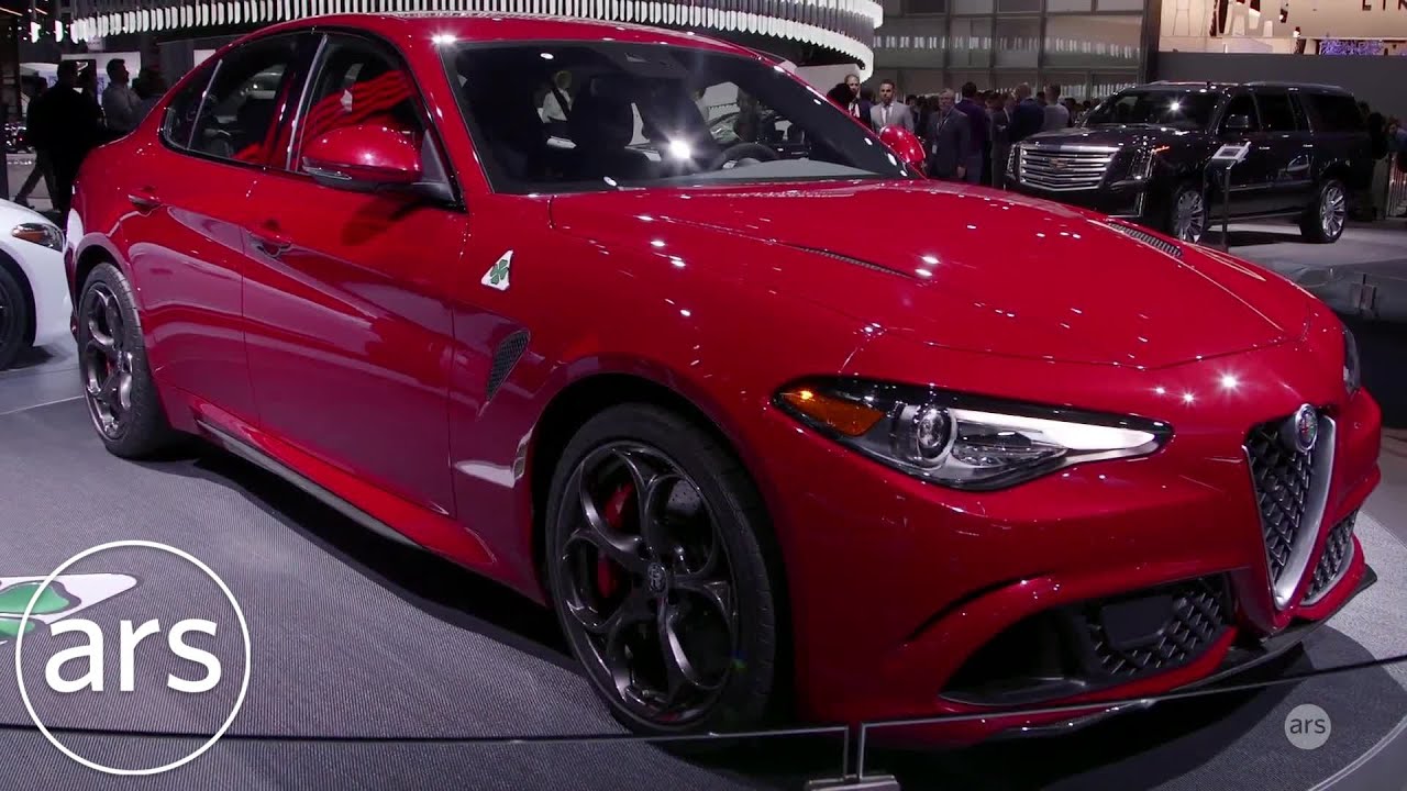 NY Auto Show 2016: Alfa Romeo's new offerings - YouTube