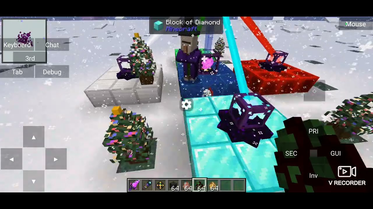 Minecraft Wither storm in snowy world. Merry Christmas everyone - YouTube