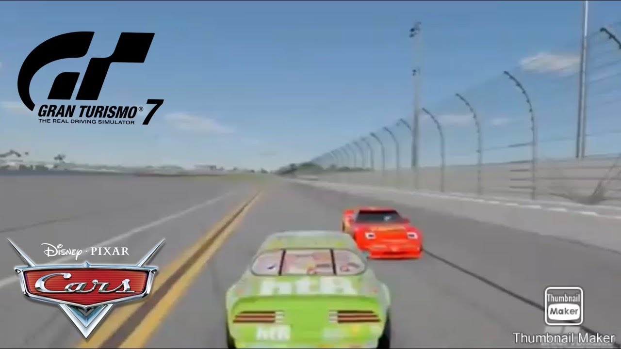 McQueen driving backwards | Gran Turismo 7 | Recreation | (Read ...