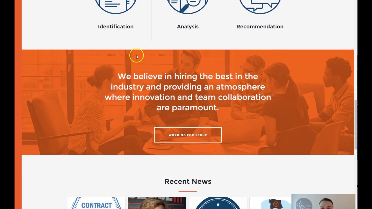 Segue Technologies Website Announcement and Walkthrough - YouTube